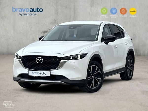 Balts Mazda CX-5 2022 Kauņa, ar dzinēja tilpumu 2.50 L un nobraukumu 82 tūkst. km par 26471 €, foto 1 vietnē AUTOMOTO.COM.LV