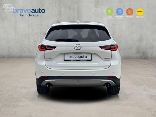 Balts Mazda CX-5 2022 Kauņa, ar dzinēja tilpumu 2.50 L un nobraukumu 82 tūkst. km par 26471 €, foto 4 vietnē AUTOMOTO.COM.LV