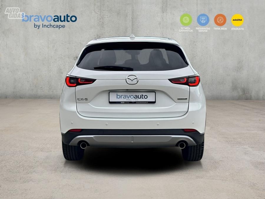 Balts Mazda CX-5 2022 Kauņa, ar dzinēja tilpumu 2.50 L un nobraukumu 82 tūkst. km par 26471 €, foto 5 vietnē AUTOMOTO.COM.LV