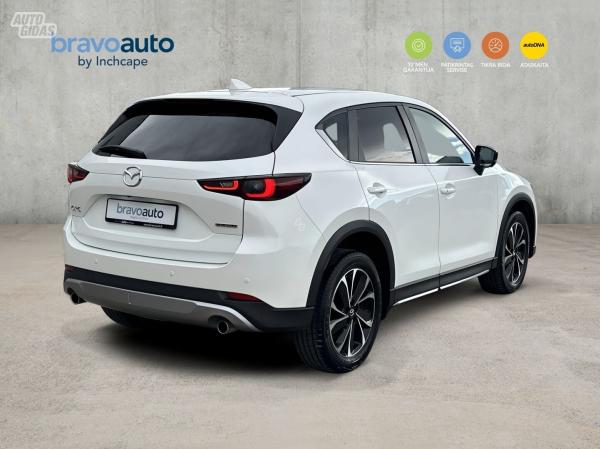 Balts Mazda CX-5 2022 Kauņa, ar dzinēja tilpumu 2.50 L un nobraukumu 82 tūkst. km par 26471 €, foto 5 vietnē AUTOMOTO.COM.LV