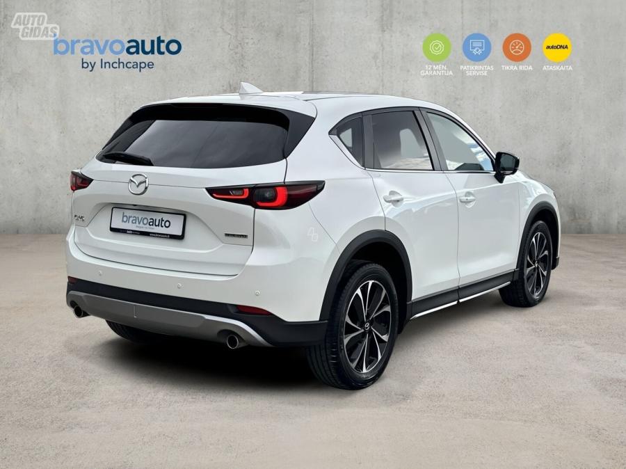 Balts Mazda CX-5 2022 Kauņa, ar dzinēja tilpumu 2.50 L un nobraukumu 82 tūkst. km par 26471 €, foto 6 vietnē AUTOMOTO.COM.LV