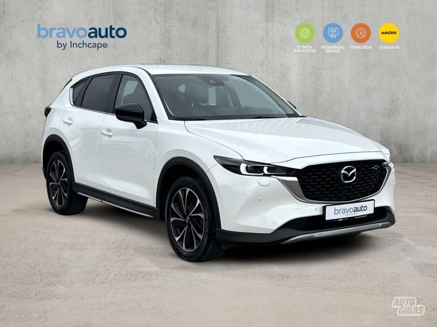 Balts Mazda CX-5 2022 Kauņa, ar dzinēja tilpumu 2.50 L un nobraukumu 82 tūkst. km par 26471 €, foto 8 vietnē AUTOMOTO.COM.LV