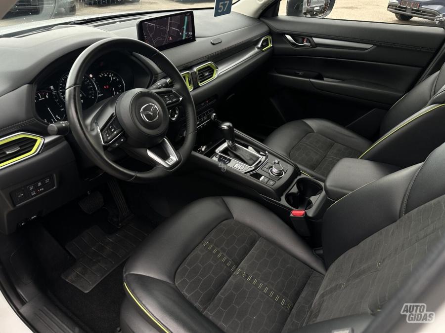 Balts Mazda CX-5 2022 Kauņa, ar dzinēja tilpumu 2.50 L un nobraukumu 82 tūkst. km par 26471 €, foto 10 vietnē AUTOMOTO.COM.LV