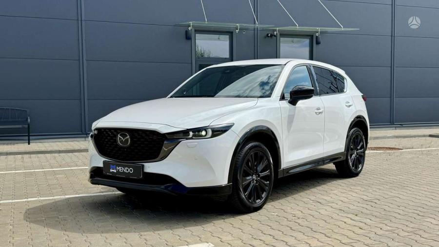 Balts Mazda CX-5 2022 Viļņa, ar dzinēja tilpumu 2.00 L un nobraukumu 42 tūkst. km par 25990 €, foto 1 vietnē AUTOMOTO.COM.LV