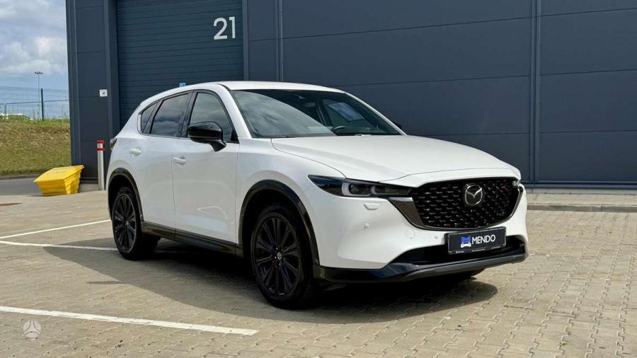 Balts Mazda CX-5 2022 Viļņa, ar dzinēja tilpumu 2.00 L un nobraukumu 42 tūkst. km par 25990 €, foto 4 vietnē AUTOMOTO.COM.LV