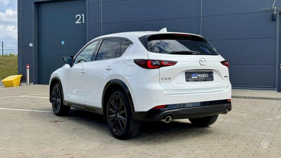 Balts Mazda CX-5 2022 Viļņa, ar dzinēja tilpumu 2.00 L un nobraukumu 42 tūkst. km par 25990 €, foto 5 vietnē AUTOMOTO.COM.LV