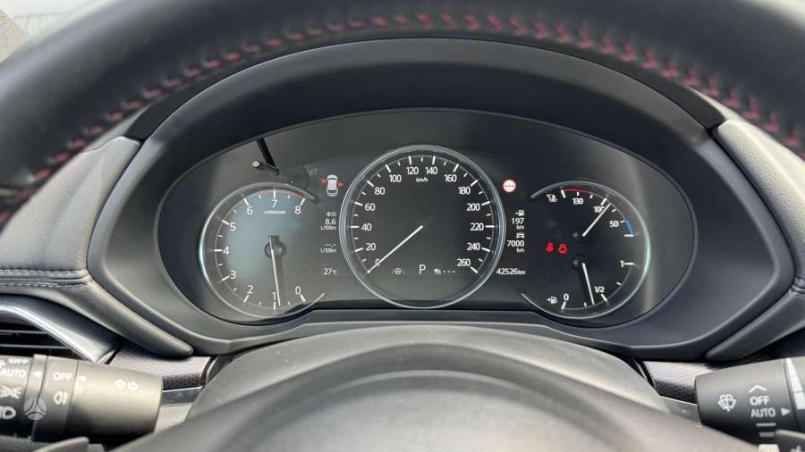 Balts Mazda CX-5 2022 Viļņa, ar dzinēja tilpumu 2.00 L un nobraukumu 42 tūkst. km par 25990 €, foto 34 vietnē AUTOMOTO.COM.LV