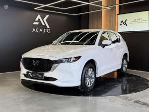White Mazda CX-5 2024 in Kaunas, with an engine capacity of 2.49 L and mileage of 47 thousand km for 24990 €, photo 6 on AUTOMOTO.COM.LV