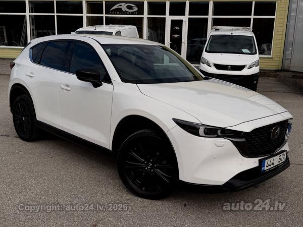 Balts Mazda CX-5 2024 Tallina, ar dzinēja tilpumu 2.50 L un nobraukumu 61 tūkst. km par 31450 €, foto 1 vietnē AUTOMOTO.COM.LV