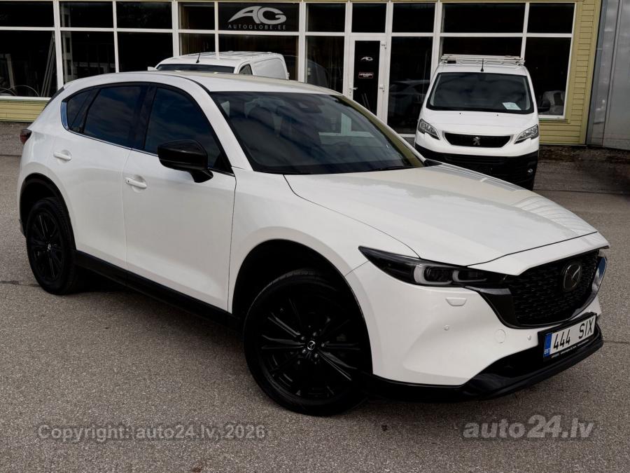 Balts Mazda CX-5 2024 Tallina, ar dzinēja tilpumu 2.50 L un nobraukumu 61 tūkst. km par 31450 €, foto 1 vietnē AUTOMOTO.COM.LV