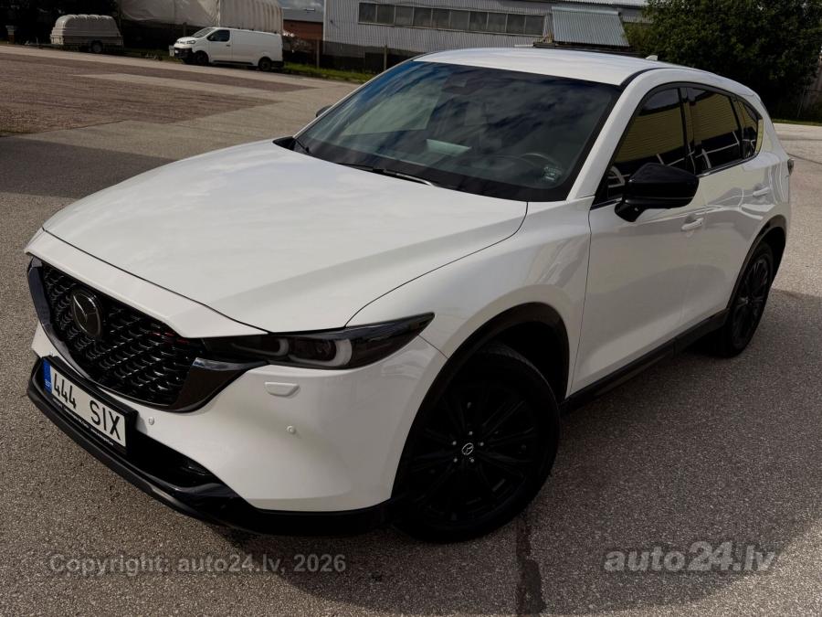 Balts Mazda CX-5 2024 Tallina, ar dzinēja tilpumu 2.50 L un nobraukumu 61 tūkst. km par 31450 €, foto 3 vietnē AUTOMOTO.COM.LV