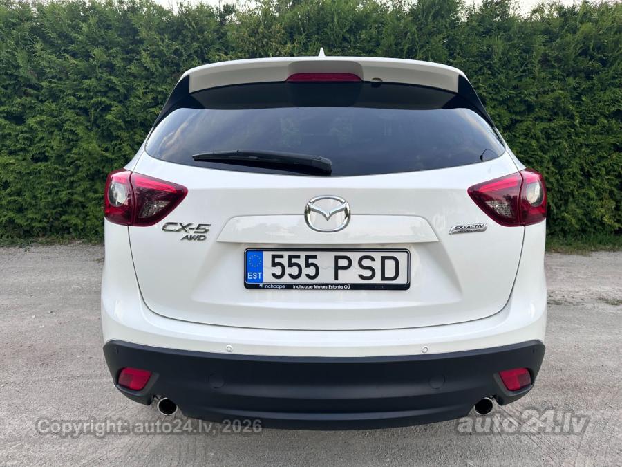 White Mazda CX-5 2015 in Tallinn, with an engine capacity of 2.20 L and mileage of 155 thousand km for 11900 €, photo 23 on AUTOMOTO.COM.LV