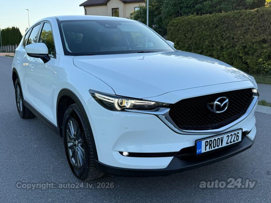 White Mazda CX-5 2019 in Tallinn, with an engine capacity of 2.20 L and mileage of 218 thousand km for 13490 €, photo 8 on AUTOMOTO.COM.LV