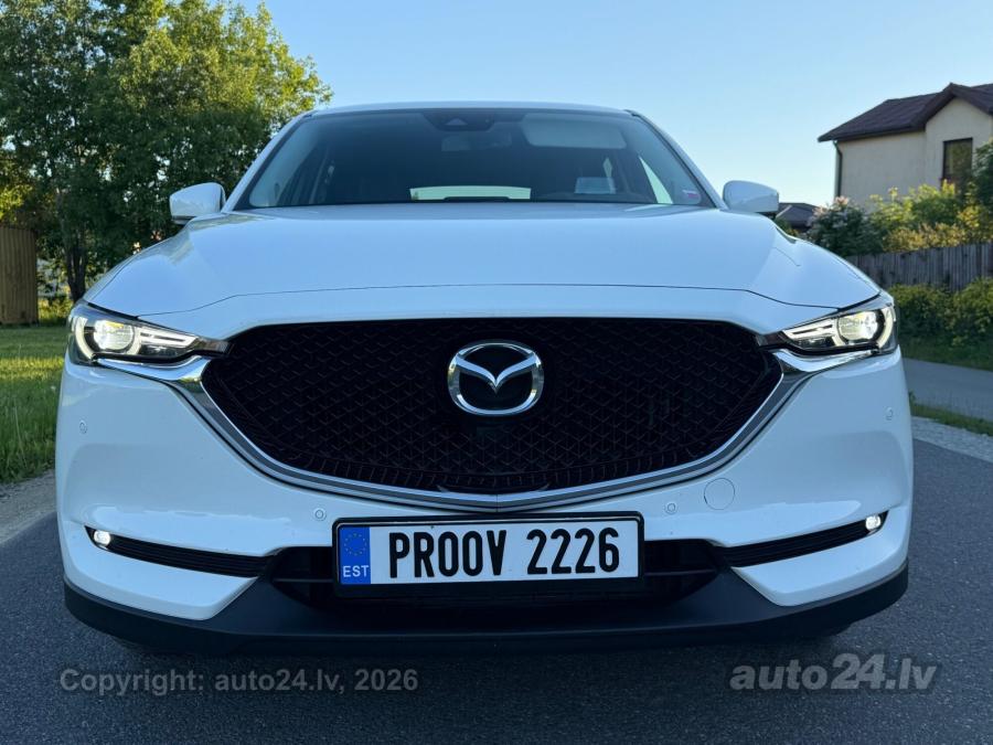 White Mazda CX-5 2019 in Tallinn, with an engine capacity of 2.20 L and mileage of 218 thousand km for 13490 €, photo 9 on AUTOMOTO.COM.LV