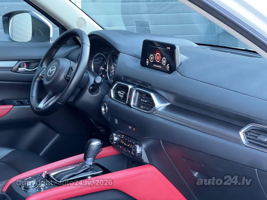White Mazda CX-5 2019 in Tallinn, with an engine capacity of 2.20 L and mileage of 218 thousand km for 13490 €, photo 17 on AUTOMOTO.COM.LV