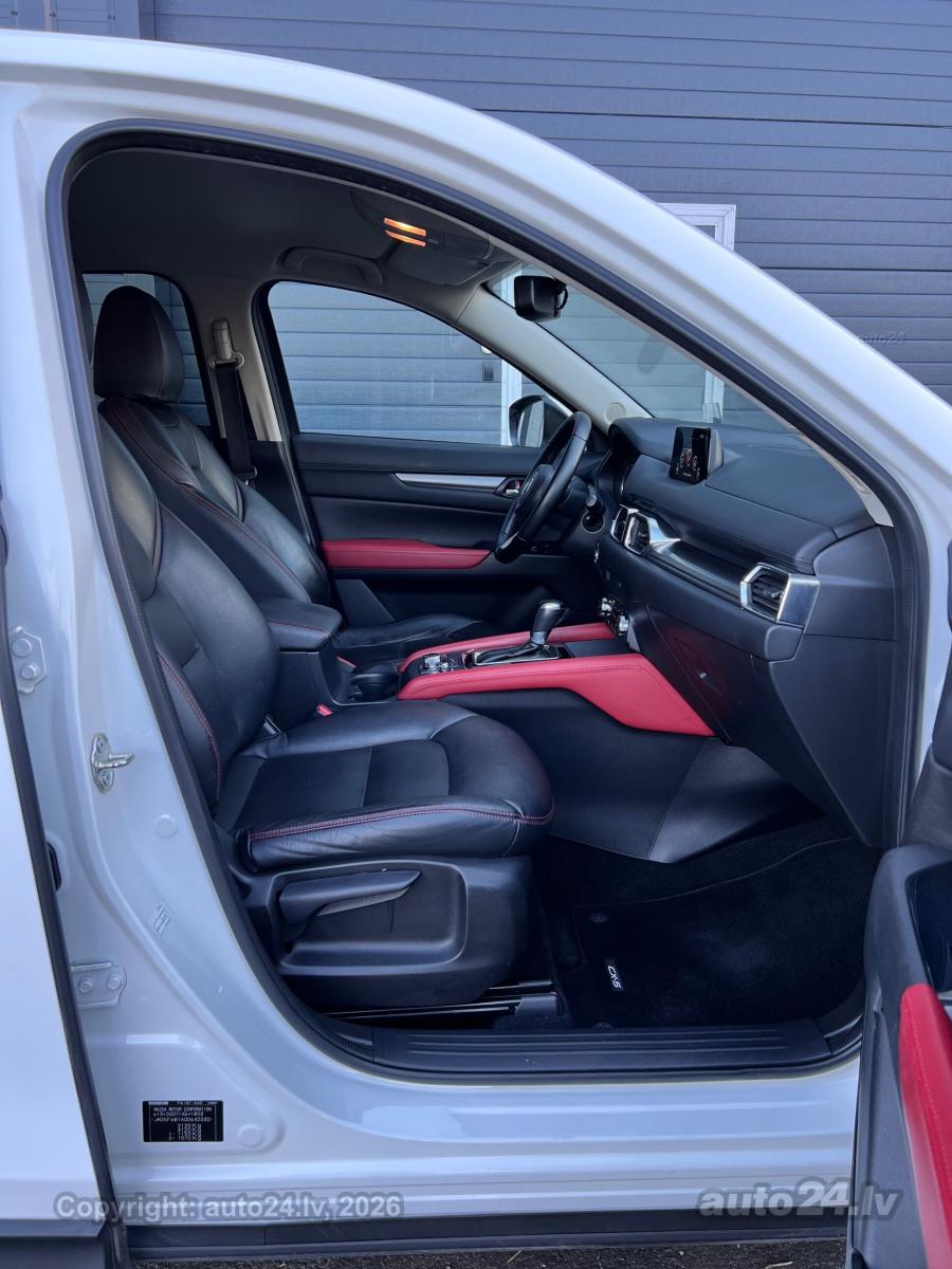 White Mazda CX-5 2019 in Tallinn, with an engine capacity of 2.20 L and mileage of 218 thousand km for 13490 €, photo 18 on AUTOMOTO.COM.LV