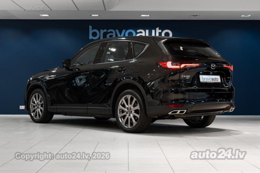 Melns Mazda CX-60 2023 Tallina, ar dzinēja tilpumu 2.50 L un nobraukumu 25 tūkst. km par 39900 €, foto 4 vietnē AUTOMOTO.COM.LV