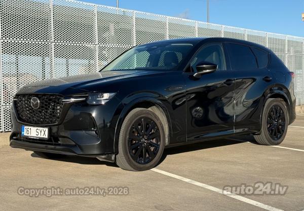 Black Mazda CX-60 2023 in Tallinn, with an engine capacity of 3.30 L and mileage of 116 thousand km for 29900 €, photo 1 on AUTOMOTO.COM.LV