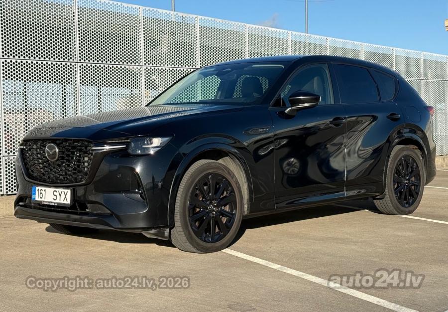 Melns Mazda CX-60 2023 Tallina, ar dzinēja tilpumu 3.30 L un nobraukumu 116 tūkst. km par 29900 €, foto 1 vietnē AUTOMOTO.COM.LV