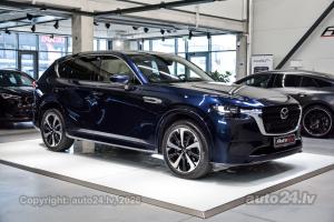 Zils Mazda CX-60 2024 Tallina, ar dzinēja tilpumu 3.30 L un nobraukumu 16 tūkst. km par 41500 €, foto  vietnē AUTOMOTO.COM.LV