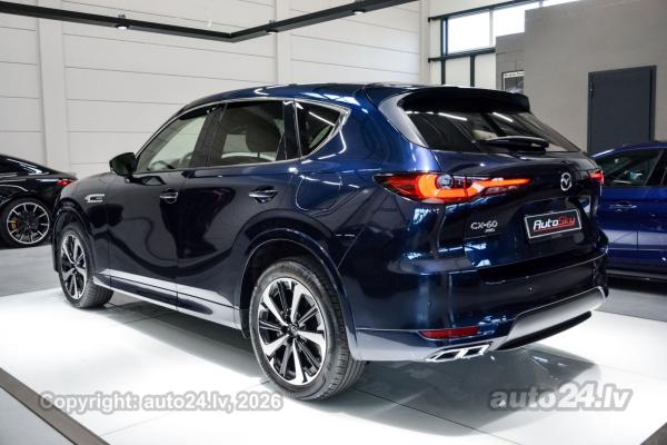 Blue Mazda CX-60 2024 in Tallinn, with an engine capacity of 3.30 L and mileage of 16 thousand km for 41500 €, photo 7 on AUTOMOTO.COM.LV