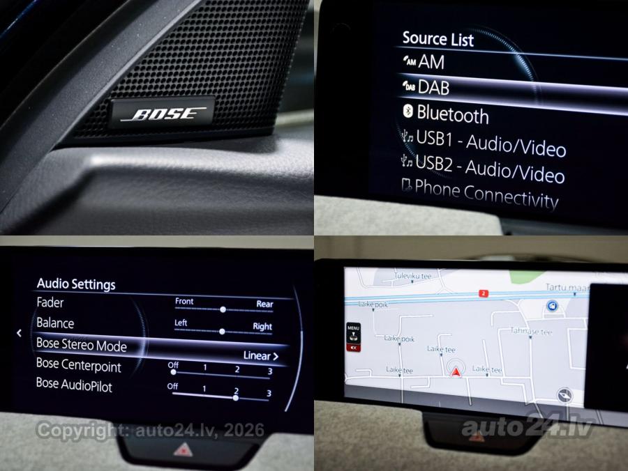 Zils Mazda CX-60 2024 Tallina, ar dzinēja tilpumu 3.30 L un nobraukumu 16 tūkst. km par 41500 €, foto 27 vietnē AUTOMOTO.COM.LV