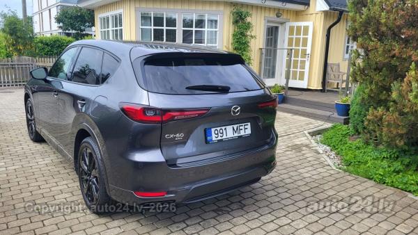 Grey Mazda CX-60 2023 in Tallinn, with an engine capacity of 2.50 L and mileage of 48 thousand km for 43000 €, photo 6 on AUTOMOTO.COM.LV