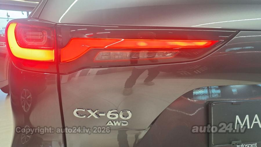 Серый Мазда CX-60 2026 в Тарту, объемом двигателя 3.30 л и пробегом 0 тыс. км за 47090 €, фото 7 на AUTOMOTO.COM.LV