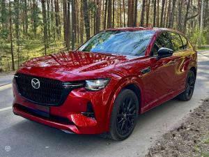 Sarkans Mazda CX-60 2022 Kauņa, ar dzinēja tilpumu 2.50 L un nobraukumu 60 tūkst. km par 27600 €, foto  vietnē AUTOMOTO.COM.LV