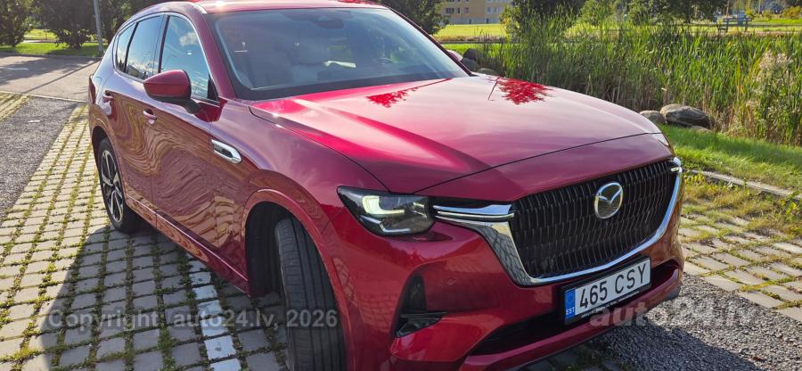 Sarkans Mazda CX-60 2022 Tallina, ar dzinēja tilpumu 2.50 L un nobraukumu 78 tūkst. km par 38999 €, foto 1 vietnē AUTOMOTO.COM.LV