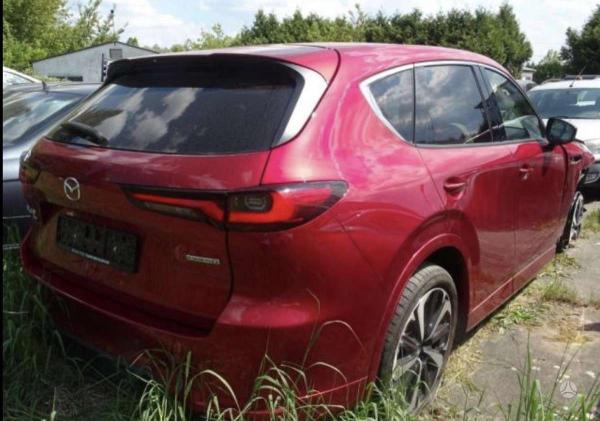 Sarkans Mazda CX-60 2023 Klaipėda, ar dzinēja tilpumu 3.28 L un nobraukumu 26 tūkst. km par 12500 €, foto 2 vietnē AUTOMOTO.COM.LV