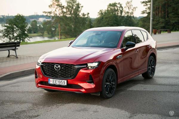 Красный Мазда CX-60 2026 в Зарасай, объемом двигателя 2.49 л и пробегом 16 тыс. км за 44500 €, фото 1 на AUTOMOTO.COM.LV