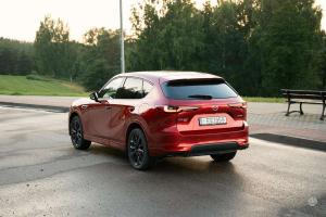 Sarkans Mazda CX-60 2026 Zarasai, ar dzinēja tilpumu 2.49 L un nobraukumu 16 tūkst. km par 44500 €, foto 8 vietnē AUTOMOTO.COM.LV