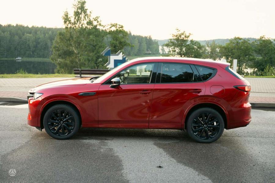 Sarkans Mazda CX-60 2026 Zarasai, ar dzinēja tilpumu 2.49 L un nobraukumu 16 tūkst. km par 44500 €, foto 9 vietnē AUTOMOTO.COM.LV