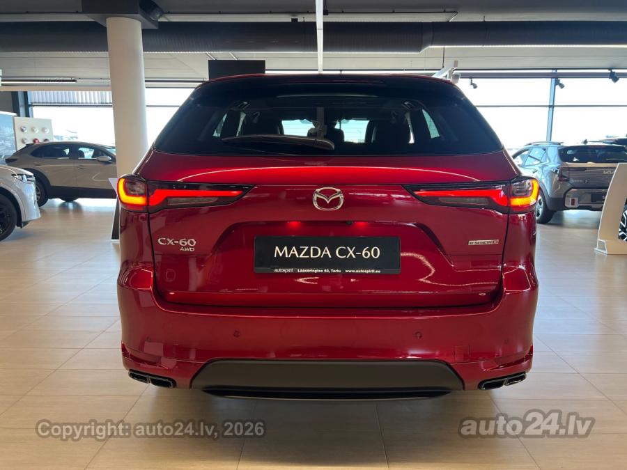 Mazda CX-60 2026 in Tartu, with an engine capacity of 3.30 L and mileage of 1 thousand km for 55990 €, photo 10 on AUTOMOTO.COM.LV