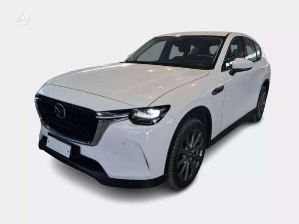 White Mazda CX-60 2023 in Kaunas, with an engine capacity of 2.50 L and mileage of 32 thousand km for 33600 €, photo 1 on AUTOMOTO.COM.LV