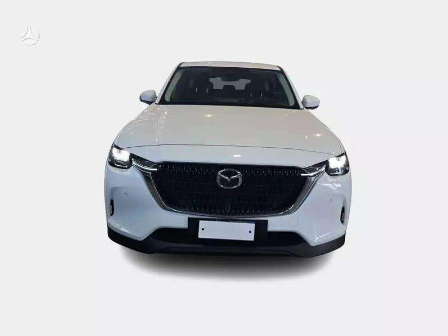 White Mazda CX-60 2023 in Kaunas, with an engine capacity of 2.50 L and mileage of 32 thousand km for 33600 €, photo 3 on AUTOMOTO.COM.LV