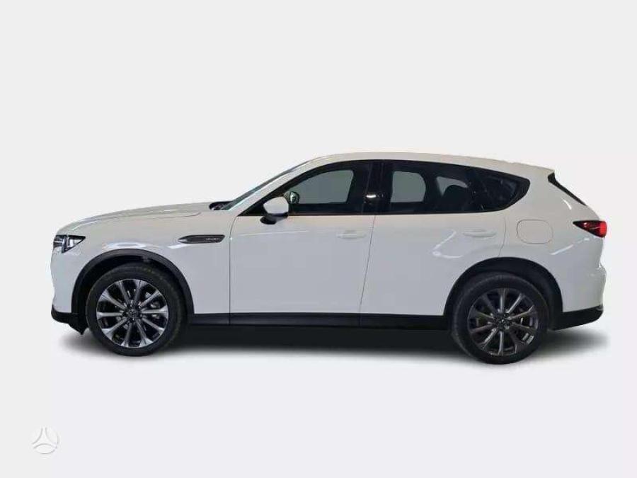 White Mazda CX-60 2023 in Kaunas, with an engine capacity of 2.50 L and mileage of 32 thousand km for 33600 €, photo 5 on AUTOMOTO.COM.LV