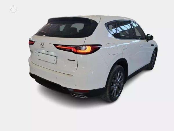 White Mazda CX-60 2023 in Kaunas, with an engine capacity of 2.50 L and mileage of 32 thousand km for 33600 €, photo 5 on AUTOMOTO.COM.LV