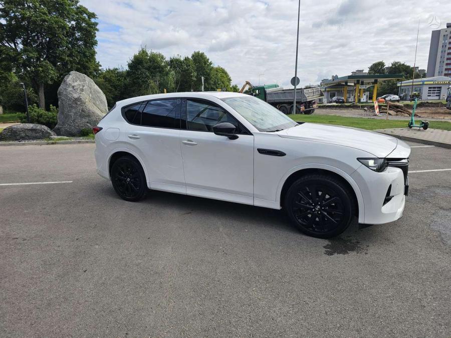 Balts Mazda CX-60 2023 Kauņa, ar dzinēja tilpumu 2.50 L un nobraukumu 51 tūkst. km par 39000 €, foto 4 vietnē AUTOMOTO.COM.LV