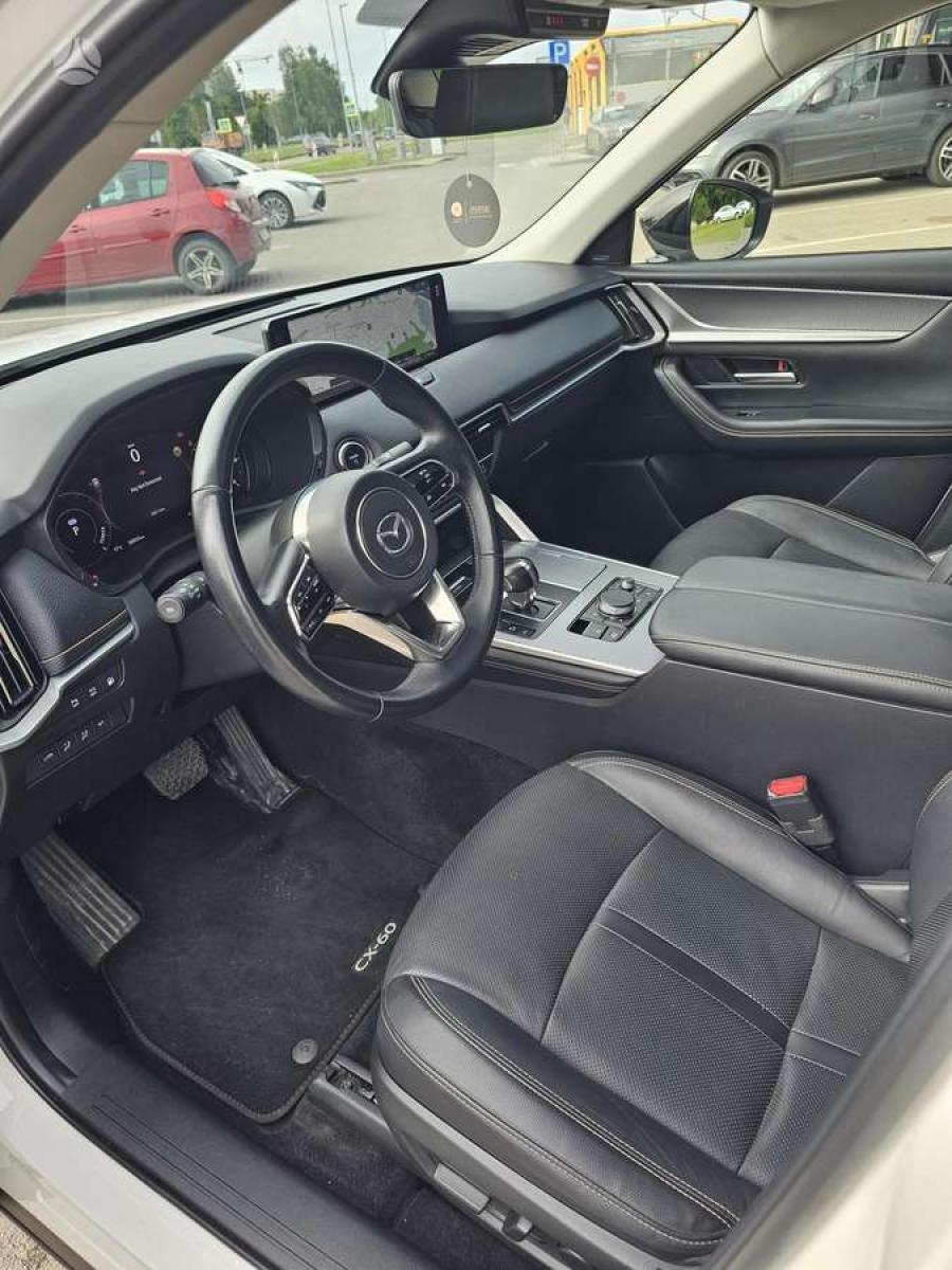 Balts Mazda CX-60 2023 Kauņa, ar dzinēja tilpumu 2.50 L un nobraukumu 51 tūkst. km par 39000 €, foto 10 vietnē AUTOMOTO.COM.LV