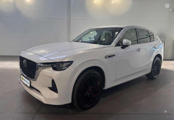 Белый Мазда CX-60 2025 в Клайпеда, объемом двигателя 2.49 л и пробегом 12 тыс. км за 47000 €, фото 1 на AUTOMOTO.COM.LV