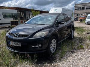 Melns Mazda CX-7 2007 Tukums, ar dzinēja tilpumu 2.30 L un nobraukumu 0 tūkst. km par 1490 €, foto  vietnē AUTOMOTO.COM.LV