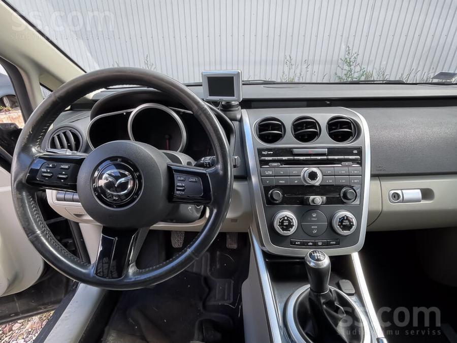 Melns Mazda CX-7 2007 Tukums, ar dzinēja tilpumu 2.30 L un nobraukumu 0 tūkst. km par 1490 €, foto 5 vietnē AUTOMOTO.COM.LV