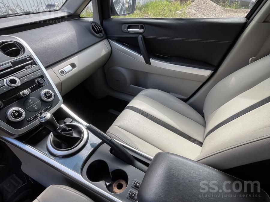 Melns Mazda CX-7 2007 Tukums, ar dzinēja tilpumu 2.30 L un nobraukumu 0 tūkst. km par 1250 €, foto 10 vietnē AUTOMOTO.COM.LV