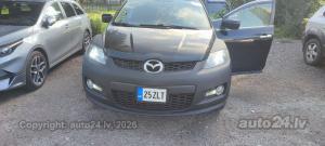 Melns Mazda CX-7 2007 Jegeva, ar dzinēja tilpumu 2.30 L un nobraukumu 230 tūkst. km par 1200 €, foto  vietnē AUTOMOTO.COM.LV