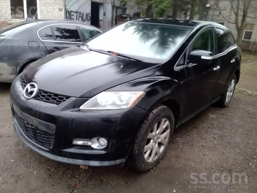 Melns Mazda CX-7 2008 Jelgava, ar dzinēja tilpumu 2.30 L un nobraukumu 0 tūkst. km par 1500 €, foto 1 vietnē AUTOMOTO.COM.LV