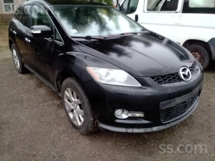 Melns Mazda CX-7 2008 Jelgava, ar dzinēja tilpumu 2.30 L un nobraukumu 0 tūkst. km par 1500 €, foto 2 vietnē AUTOMOTO.COM.LV