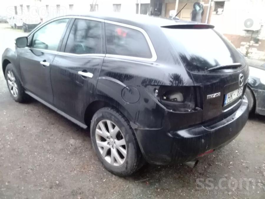 Melns Mazda CX-7 2008 Jelgava, ar dzinēja tilpumu 2.30 L un nobraukumu 0 tūkst. km par 1500 €, foto 4 vietnē AUTOMOTO.COM.LV