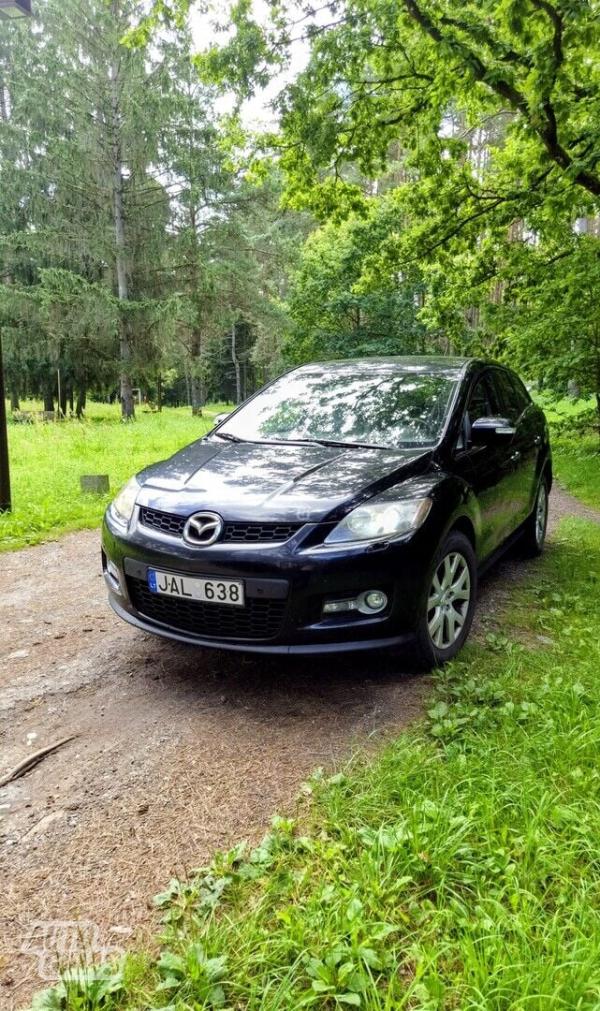 Melns Mazda CX-7 2008 Raseiniai, ar dzinēja tilpumu 2.30 L un nobraukumu 310 tūkst. km par 1300 €, foto 2 vietnē AUTOMOTO.COM.LV